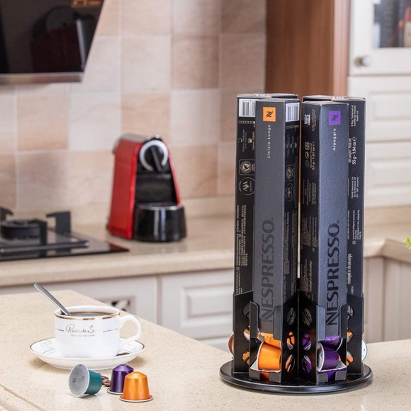 Source Unknown | Kitchen | Nespresso Classic Pod Spinning Storage ...